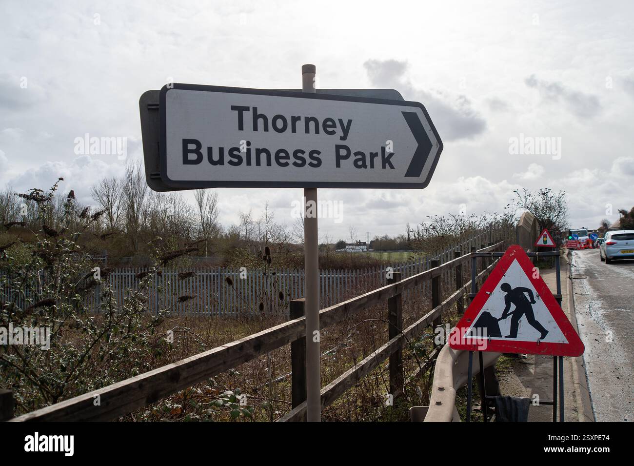 Iver, UK. 25th February, 2025. Buckinghamshire Council has given ...