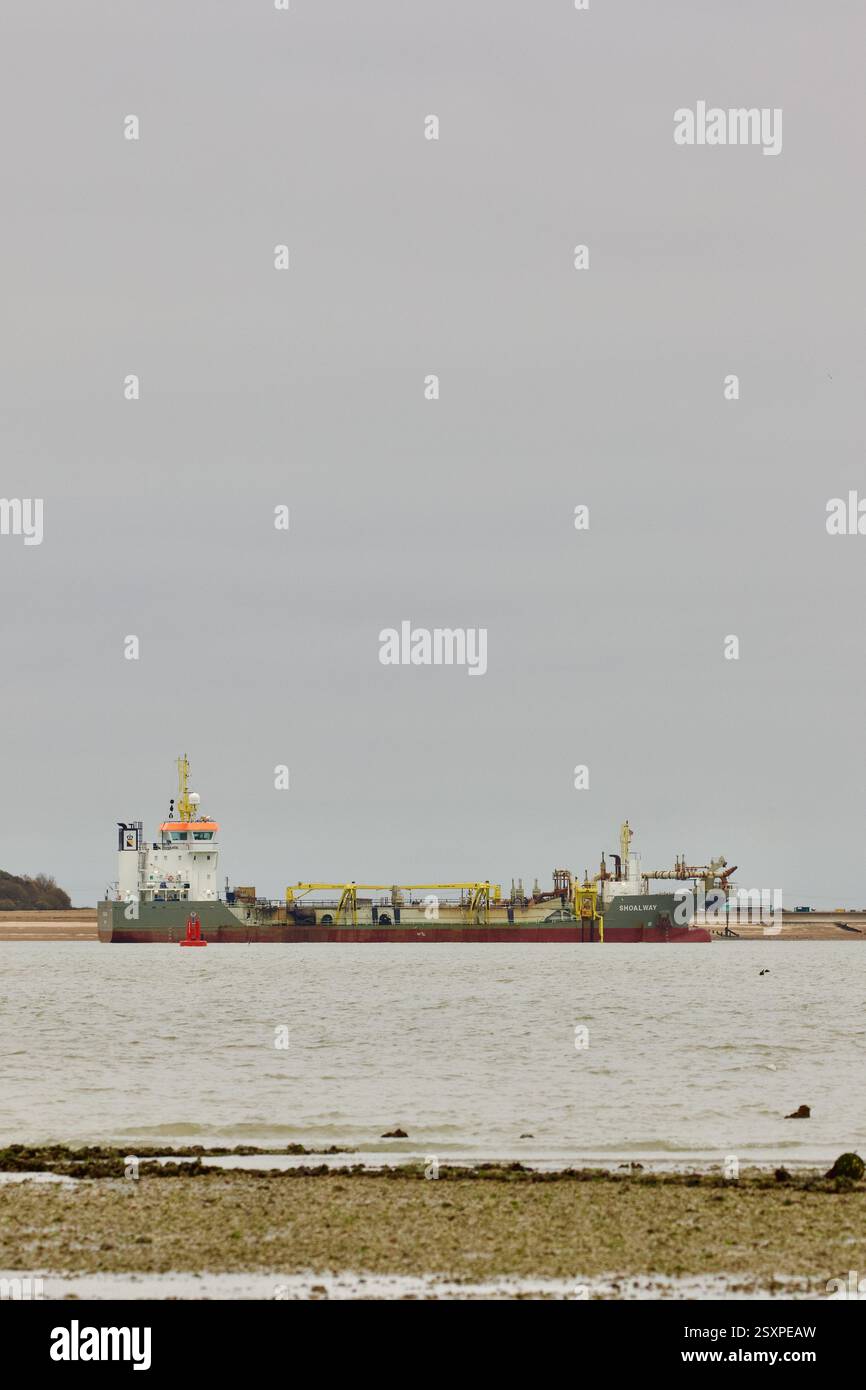 Hopper Dredger ‘Shoalway' involved in dredging operations in Harwich ...