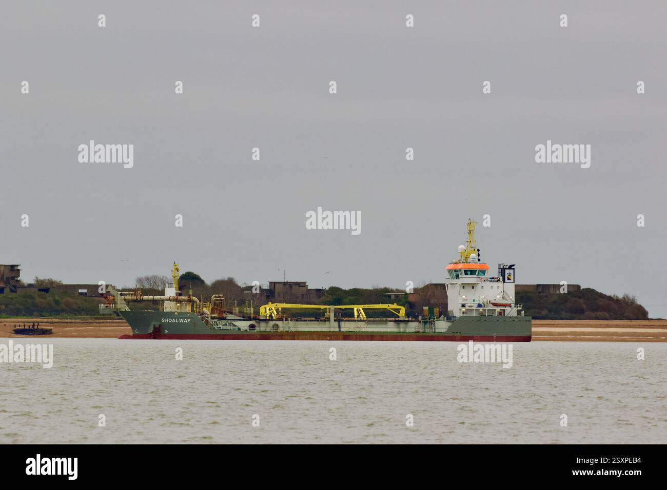 Hopper Dredger ‘Shoalway' involved in dredging operations in Harwich ...