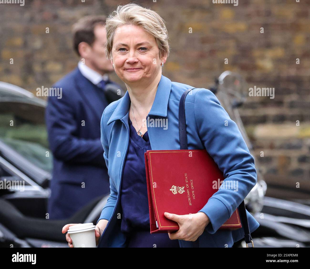 London, UK. 25th Feb 2025. Yvette Cooper, Home Secretary, MP Pontefract ...