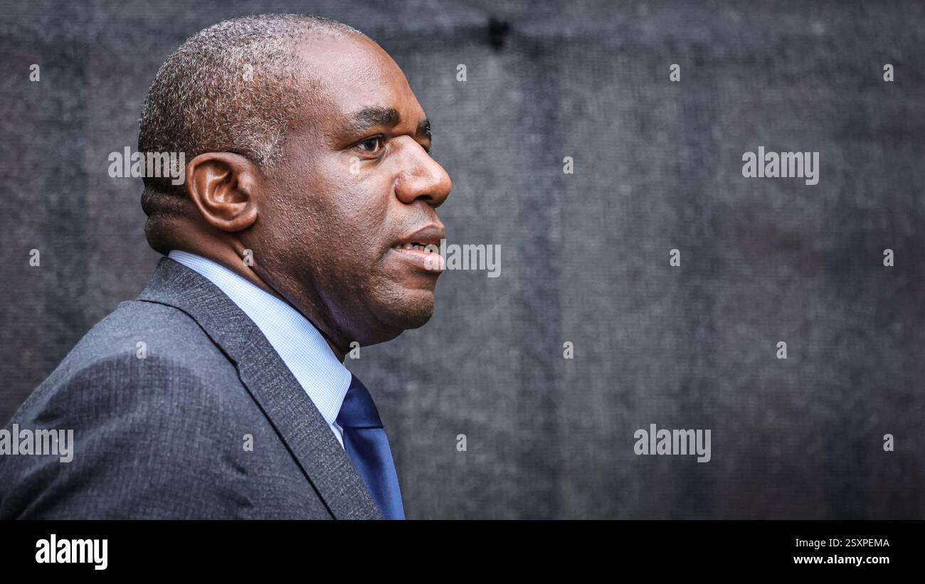 London, UK. 25th Feb 2025. David Lammy, Foreign Secretar, MP Tottenham ...