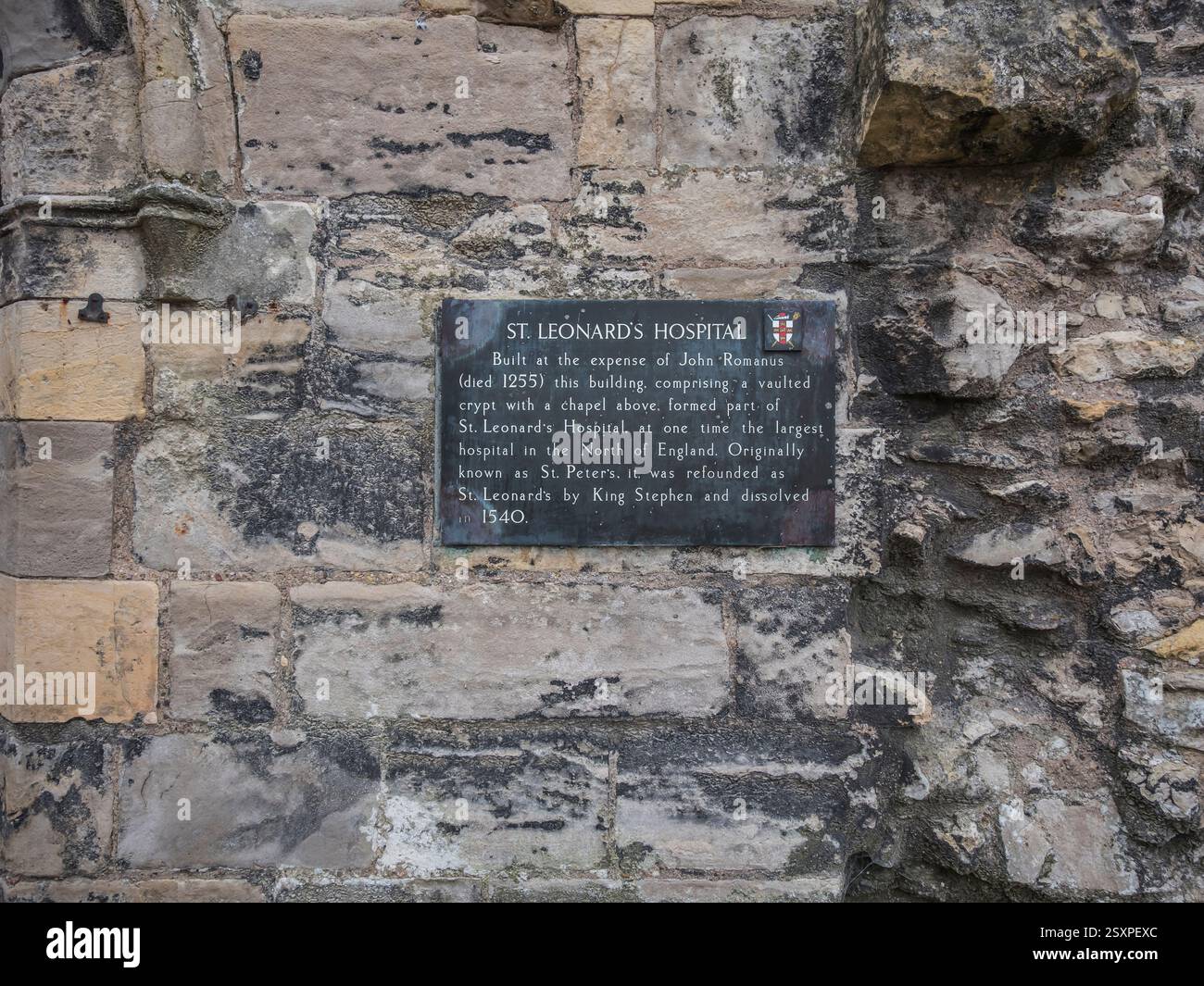 The image is of the 12th century ruins and of what remains of the ...