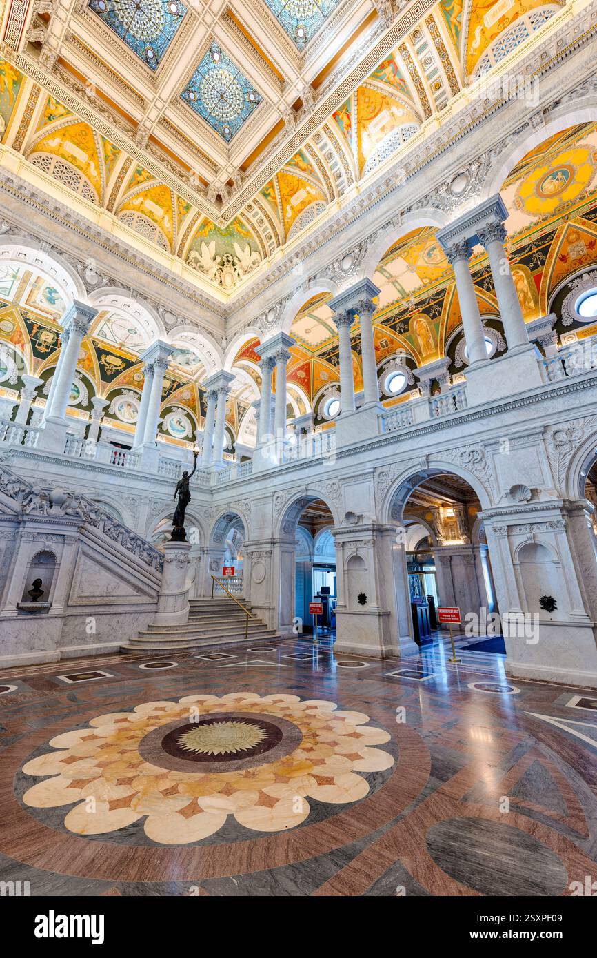 Thomas jefferson building italian renaissance hi-res stock photography ...