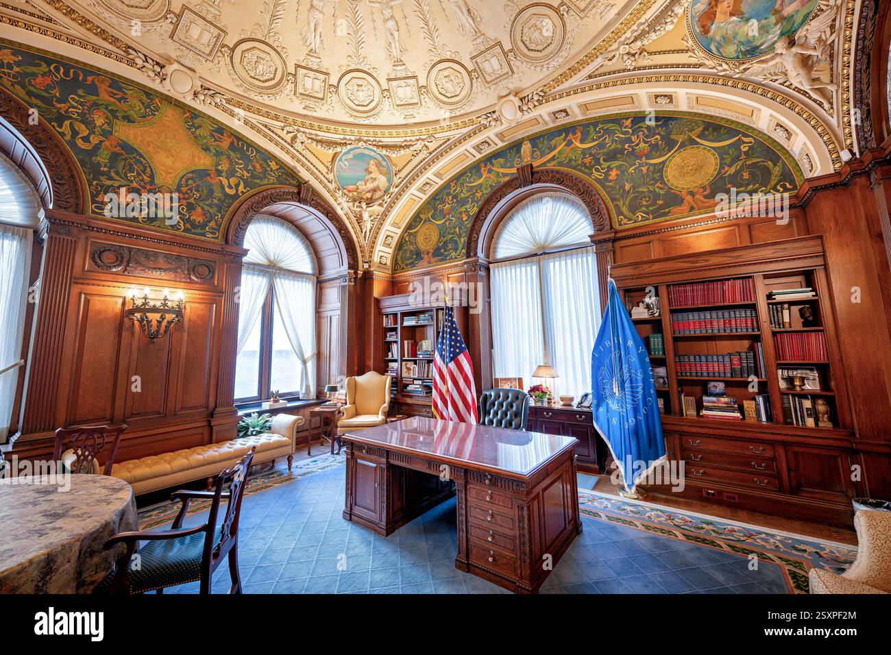 WASHINGTON DC — The former Office of the Librarian of Congress in the ...