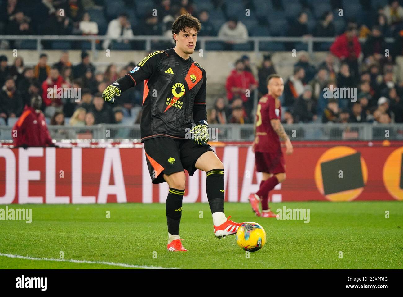 Mile Svilar (AS Roma) during the Italian championship Serie A football ...