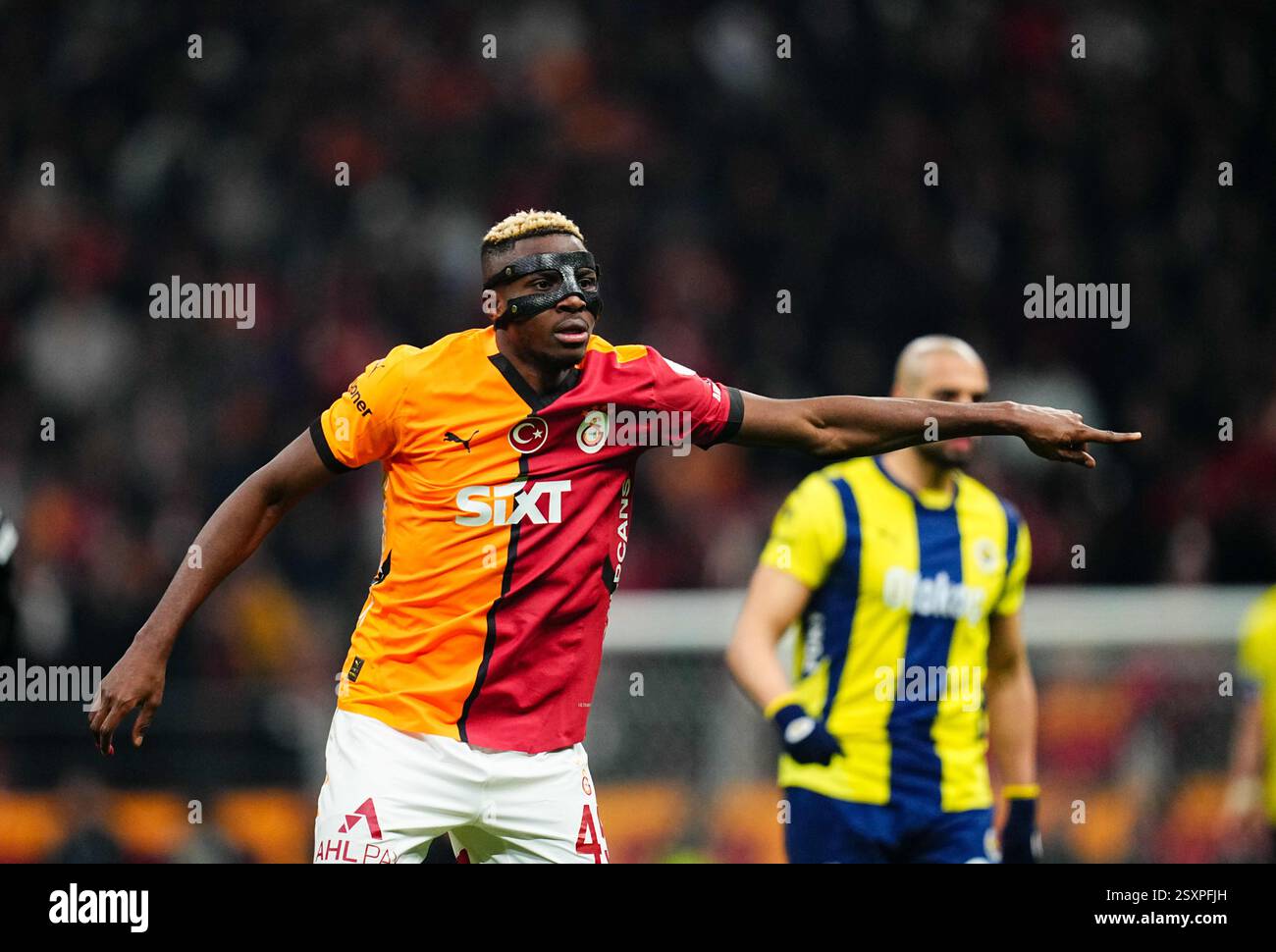 February 24 2025: Victor Osimhen // during a Turkish Super Lig game ...