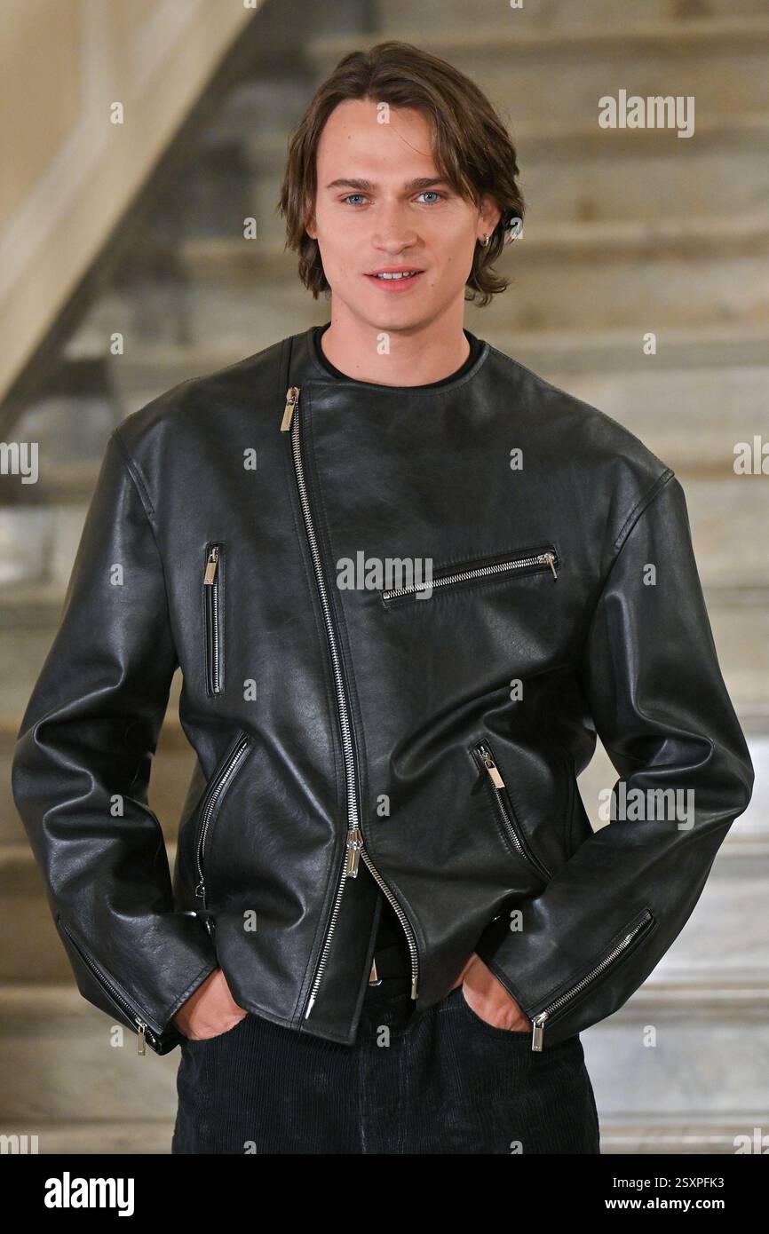 Saul Nanni during the Tv series Netflix Il Gattopardo photocall on ...