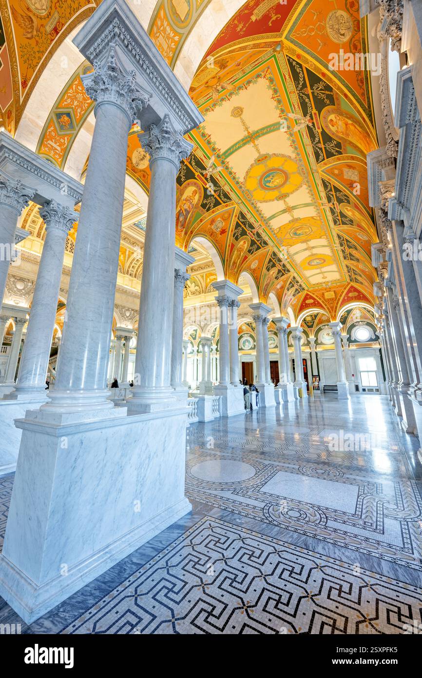 WASHINGTON DC — The Main Hall (also known as the Great Hall) of the ...