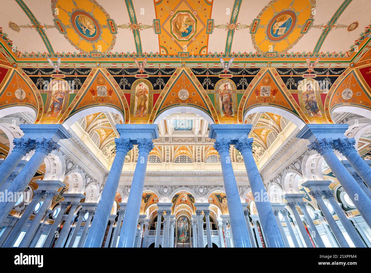 WASHINGTON DC — The Main Hall (also known as the Great Hall) of the ...