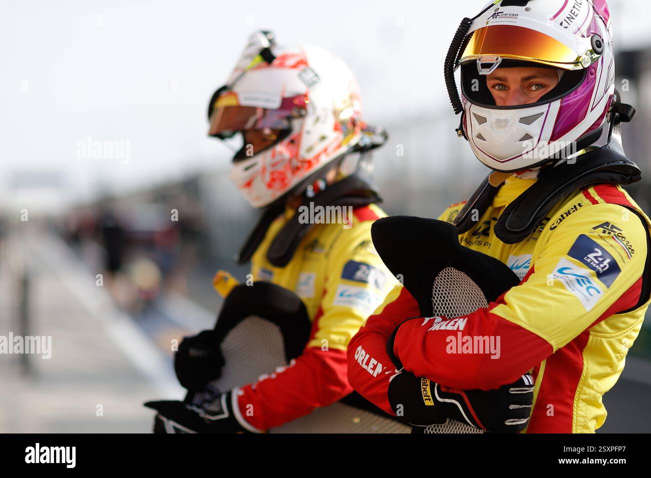 HANSON Phil (gbr), AF Corse, Ferrari 499P #83, Hypercar, portrait ...