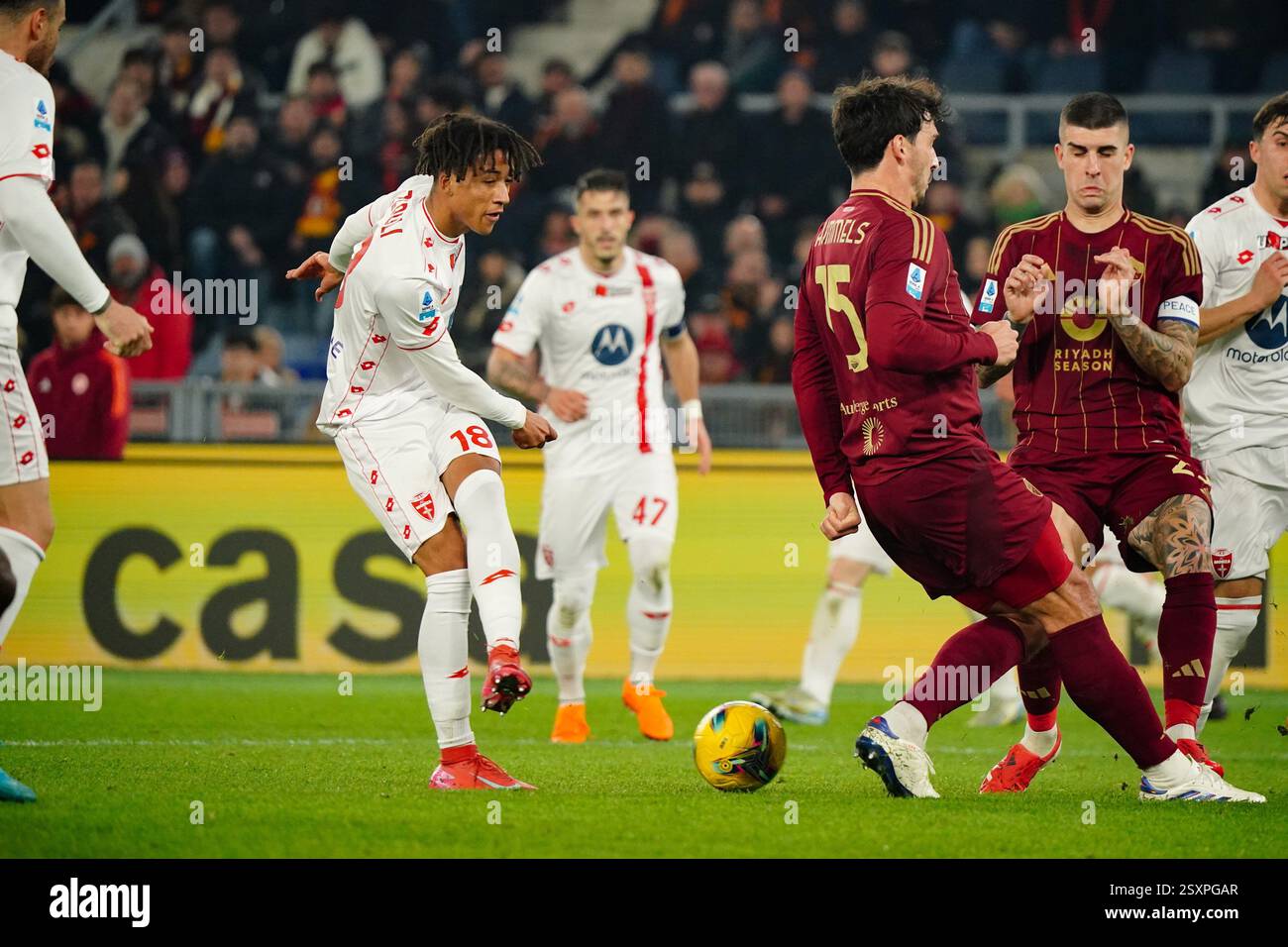 Rome, Italie. 24th Feb, 2025. Kevin Zeroli (AC Monza) during the ...