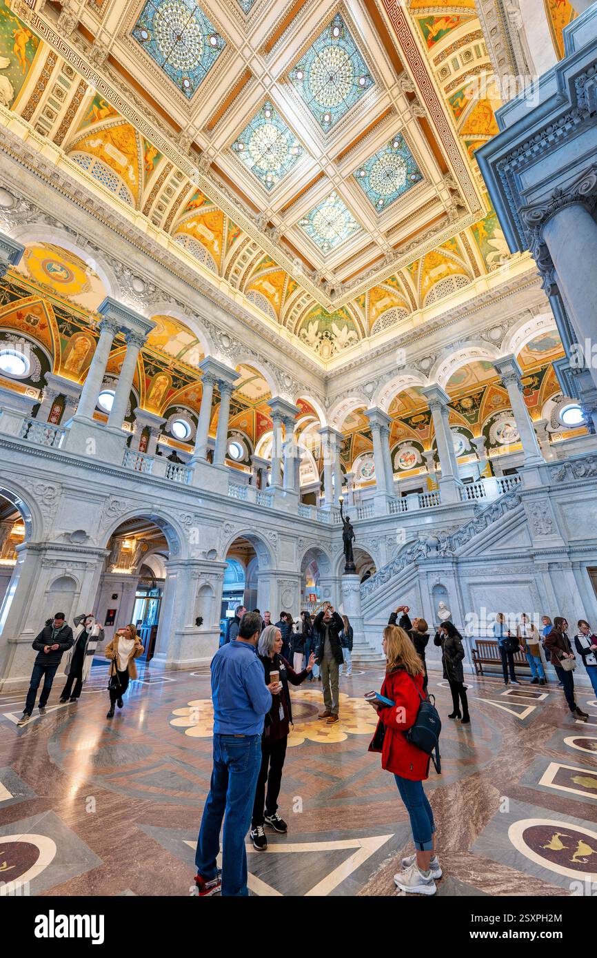 WASHINGTON DC — The Main Hall (also known as the Great Hall) of the ...