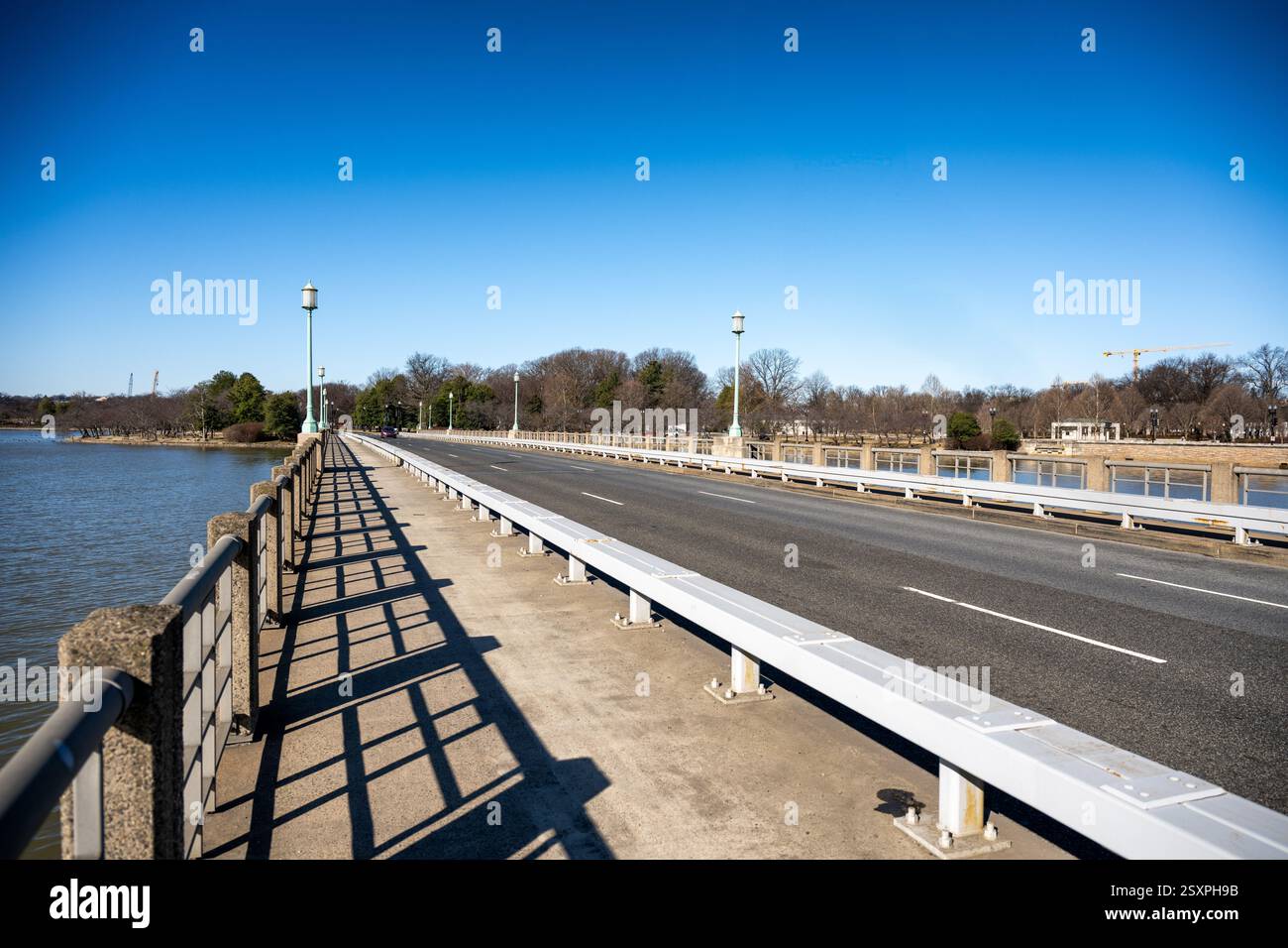 WASHINGTON DC — The Kutz Bridge spans the Tidal Basin in Washington DC ...
