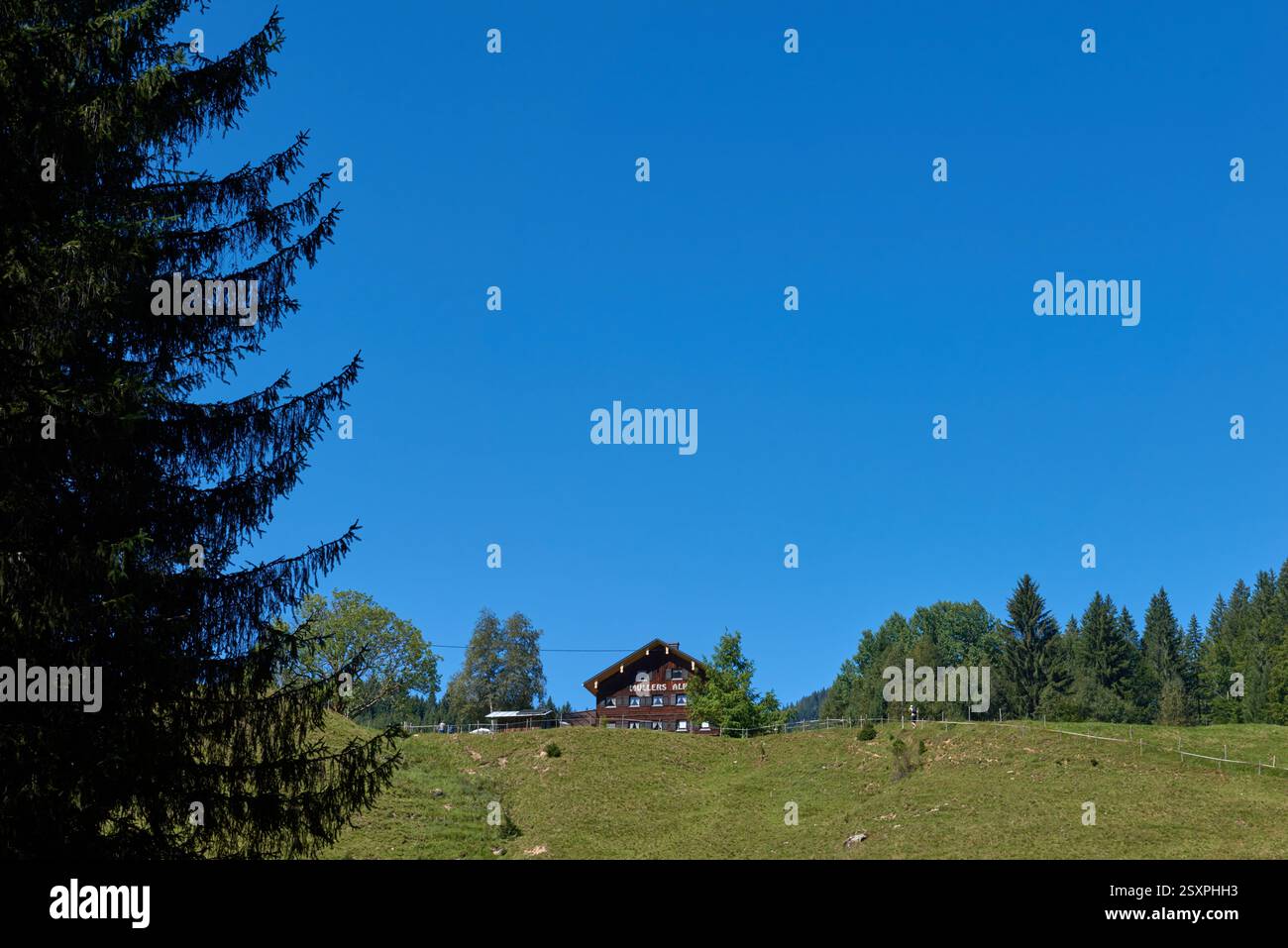 Experience the serene beauty of an alpine landscape featuring azure ...