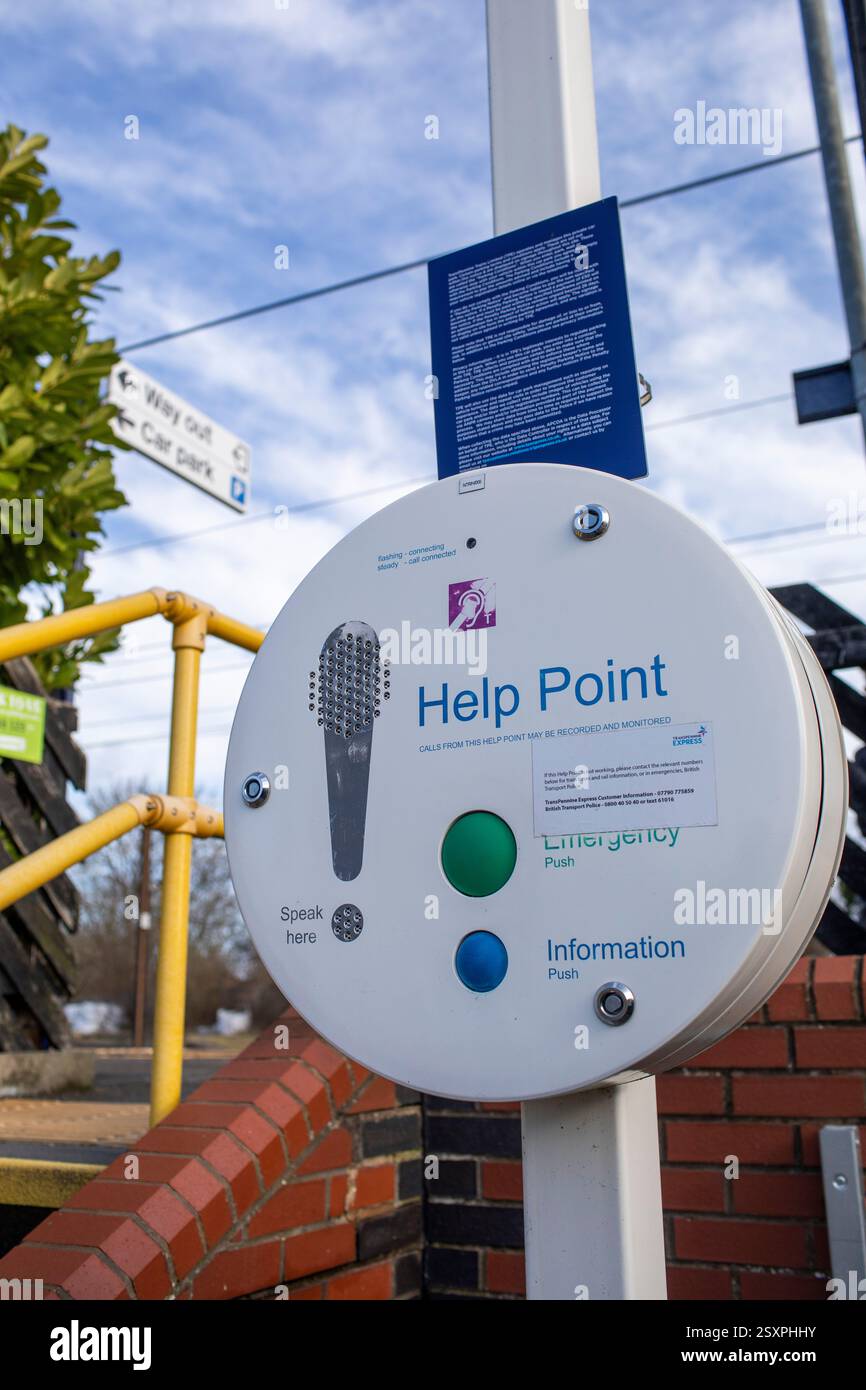 Northallerton railway station is on the East Coast Main Line serving ...