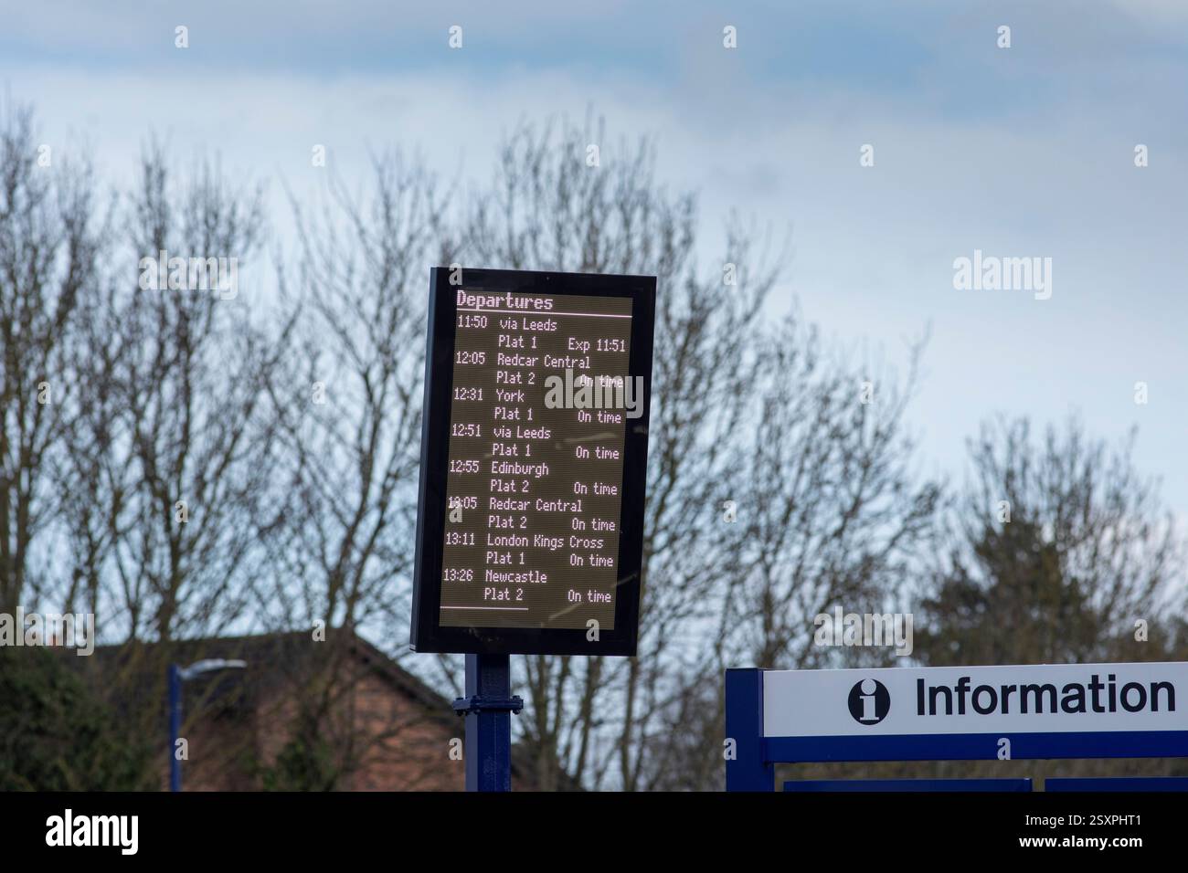 Northallerton railway station is on the East Coast Main Line serving ...