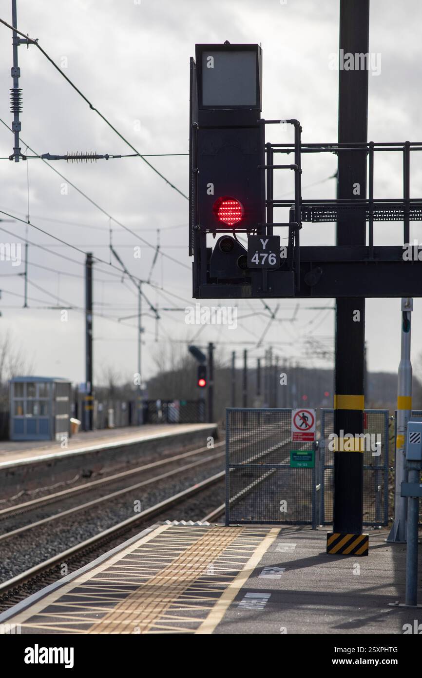 Northallerton railway station is on the East Coast Main Line serving ...