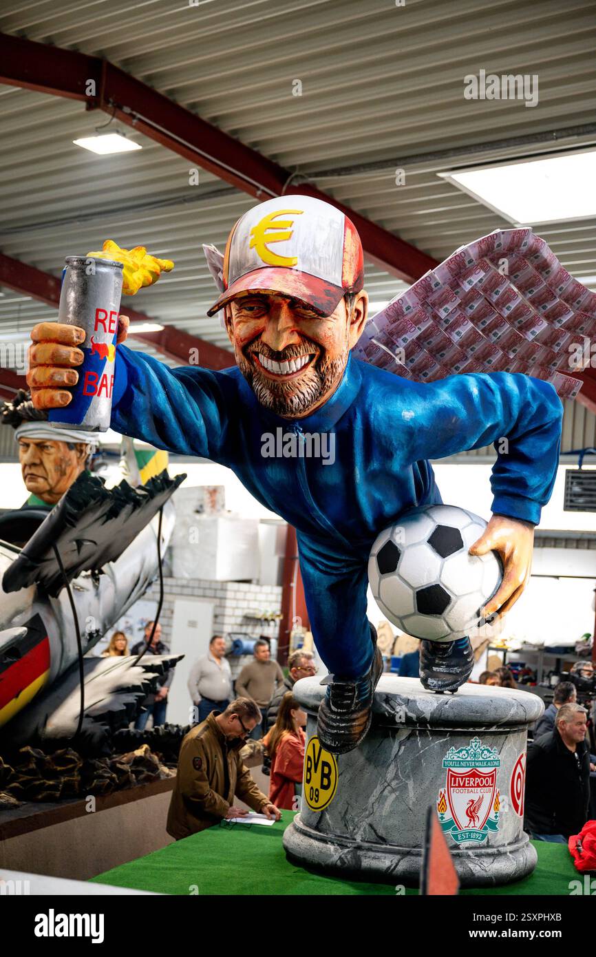 Mainz Präsentation Motivwagen für Mainzer Rosenmontagszug Motivwagen ...