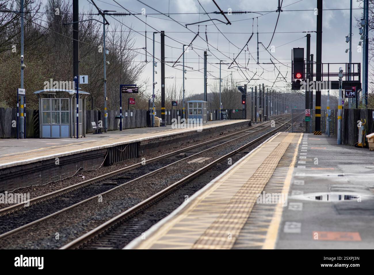 Northallerton railway station is on the East Coast Main Line serving ...