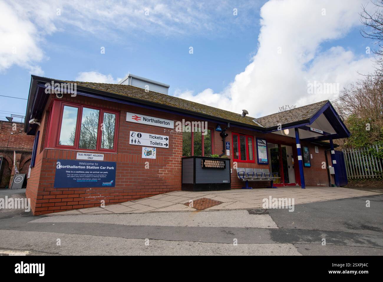 Northallerton railway station is on the East Coast Main Line serving ...