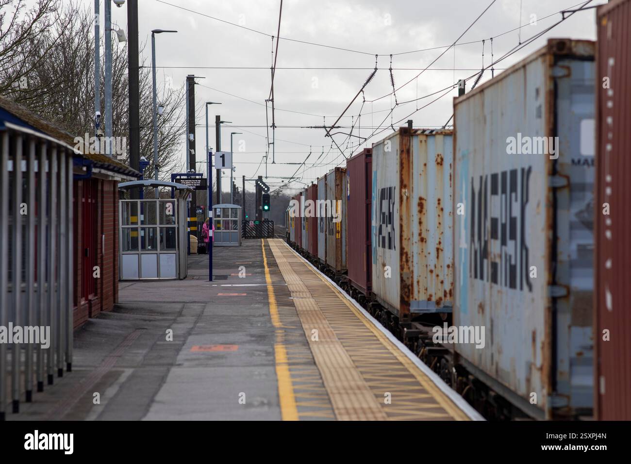 Northallerton railway station is on the East Coast Main Line serving ...