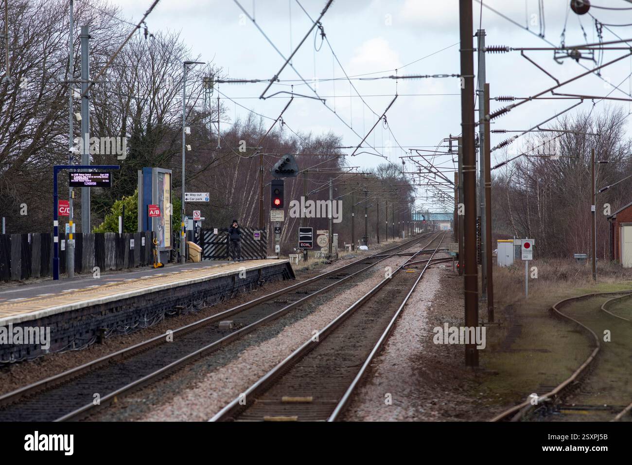 Northallerton railway station is on the East Coast Main Line serving ...