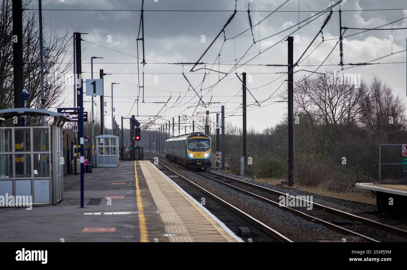 Northallerton railway station is on the East Coast Main Line serving ...