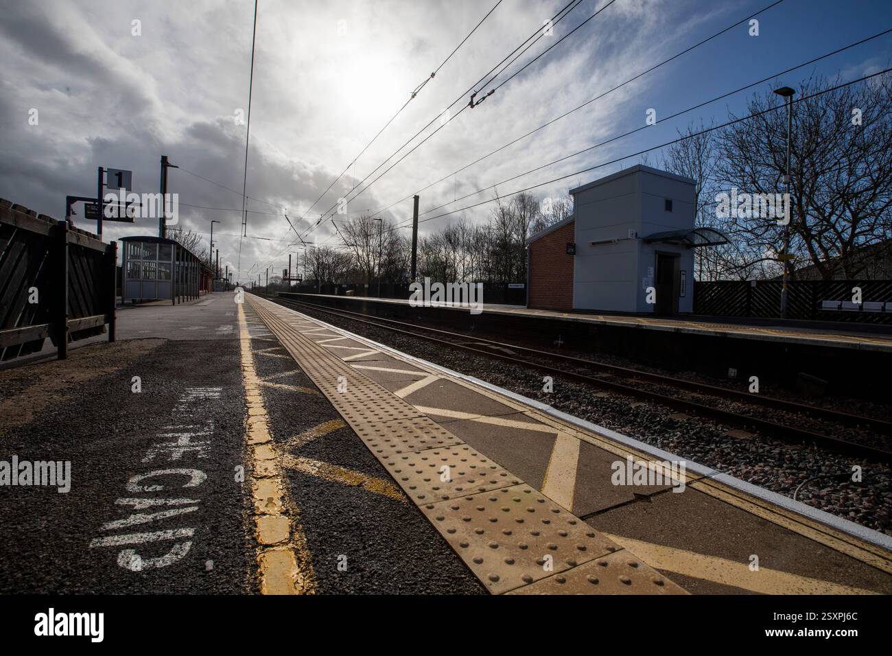 Northallerton railway station is on the East Coast Main Line serving ...