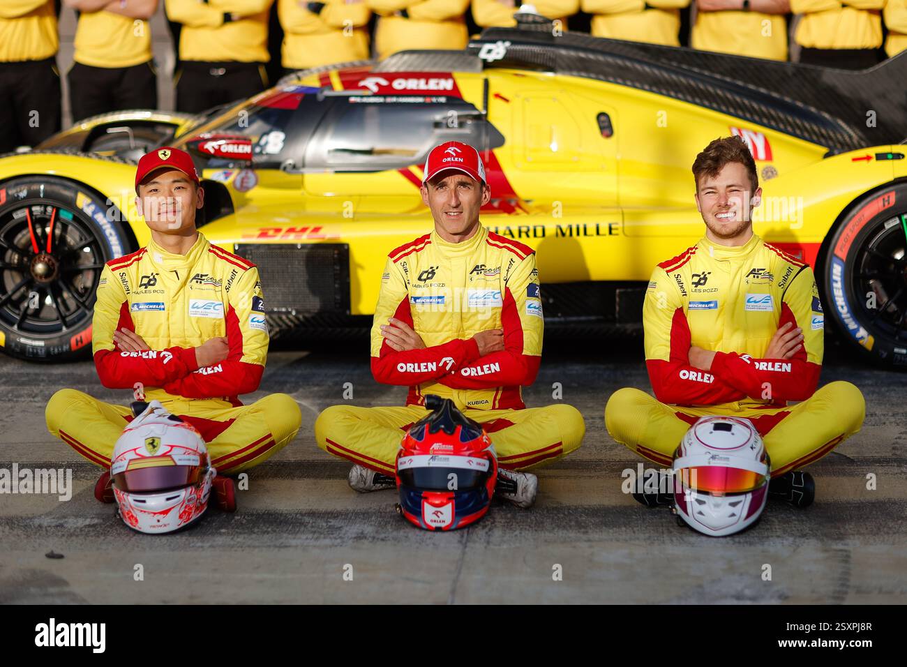 Ferrari AF Corse, Team, 83 HANSON Phil (gbr), KUBICA Robert (pol), YE Yifei (chn), AF Corse ...