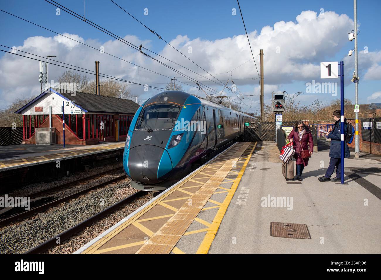 Northallerton railway station is on the East Coast Main Line serving ...