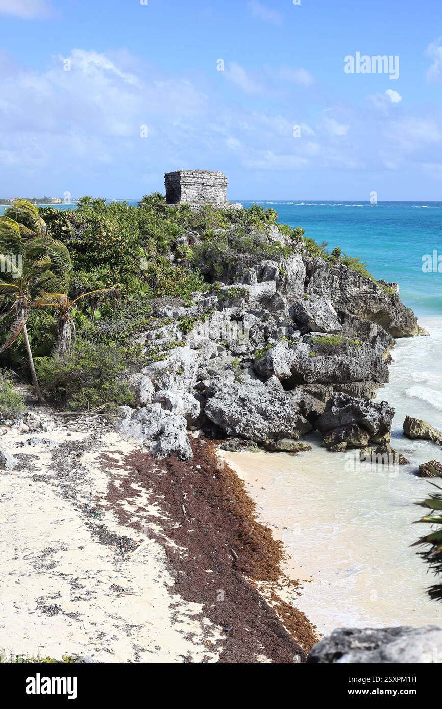 El Dios del Viento “Kukulcán”- God of Winds Temple guarding Tulum's sea ...