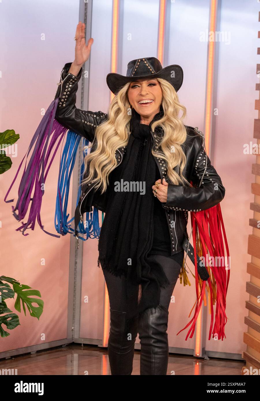 DORAL, FL-FEBRUARY 25: Singer YURI is seen during “Despierta America ...