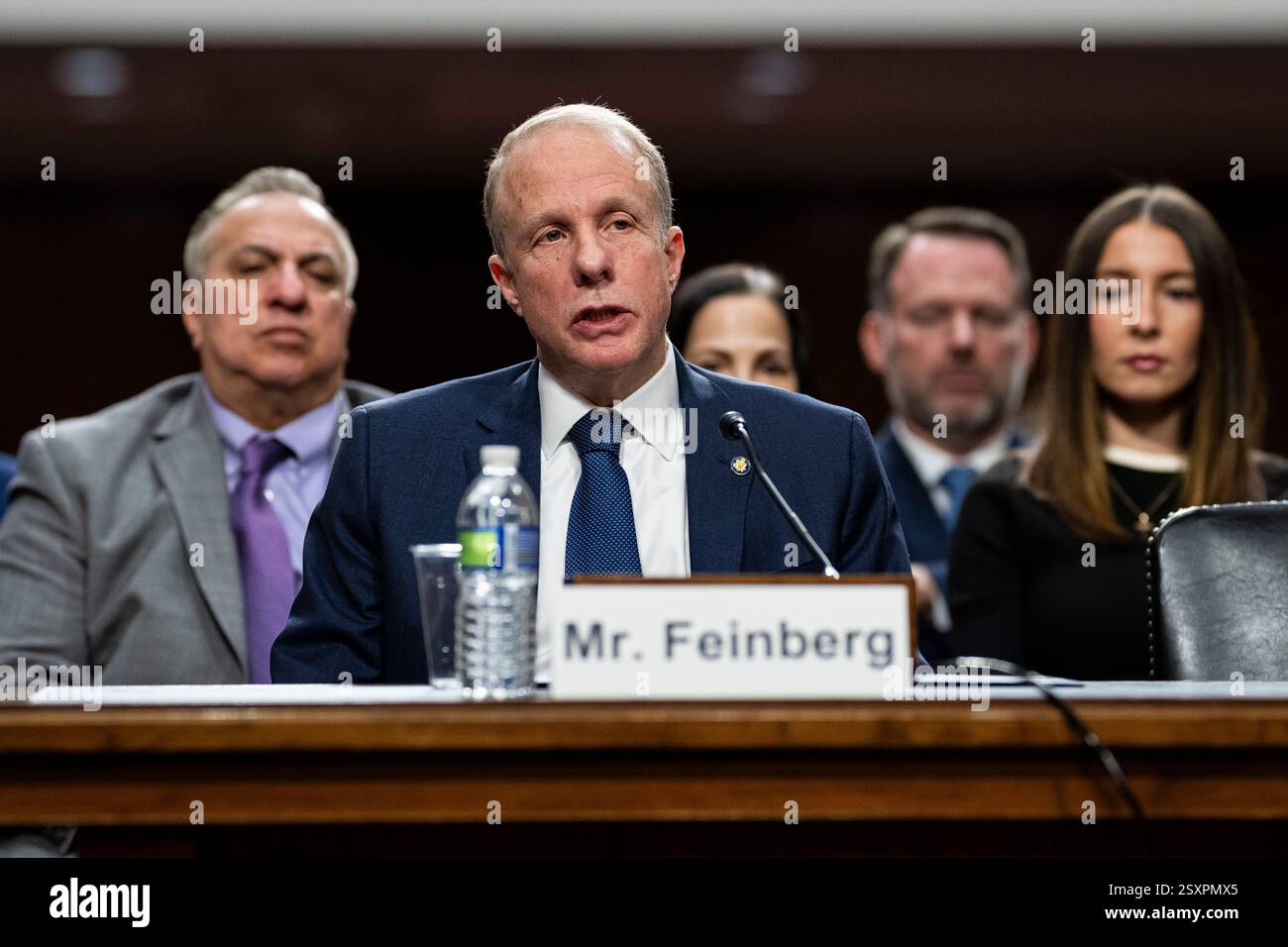 Washington, USA. 25th Feb, 2025. CEO of Cerberus Capital Management ...