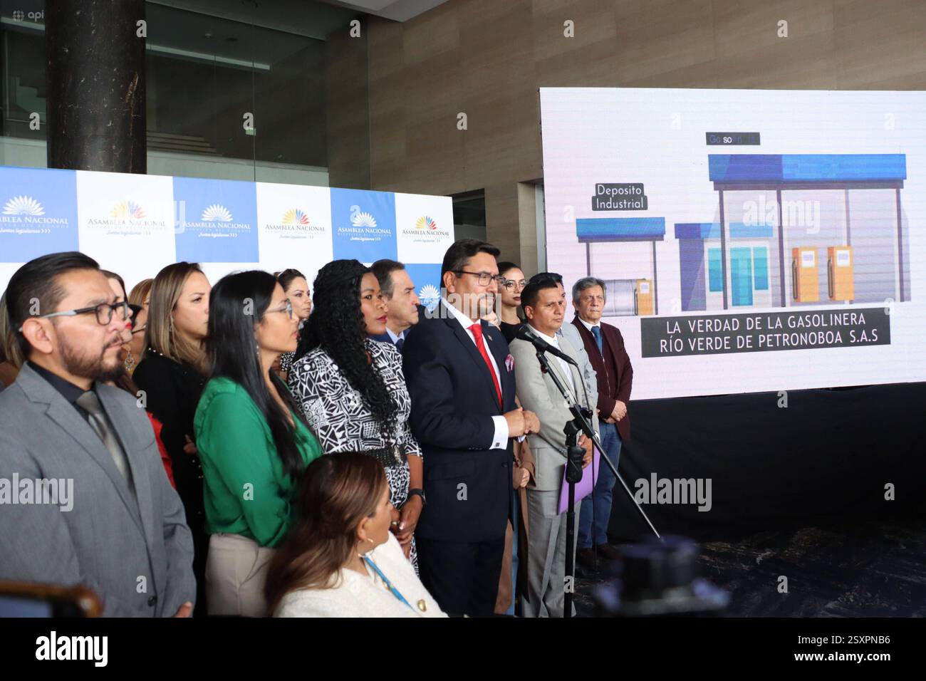PRESS CONFERENCE REVOLUCION CIUDADANA Quito, Tuesday, February 25, 2025 ...