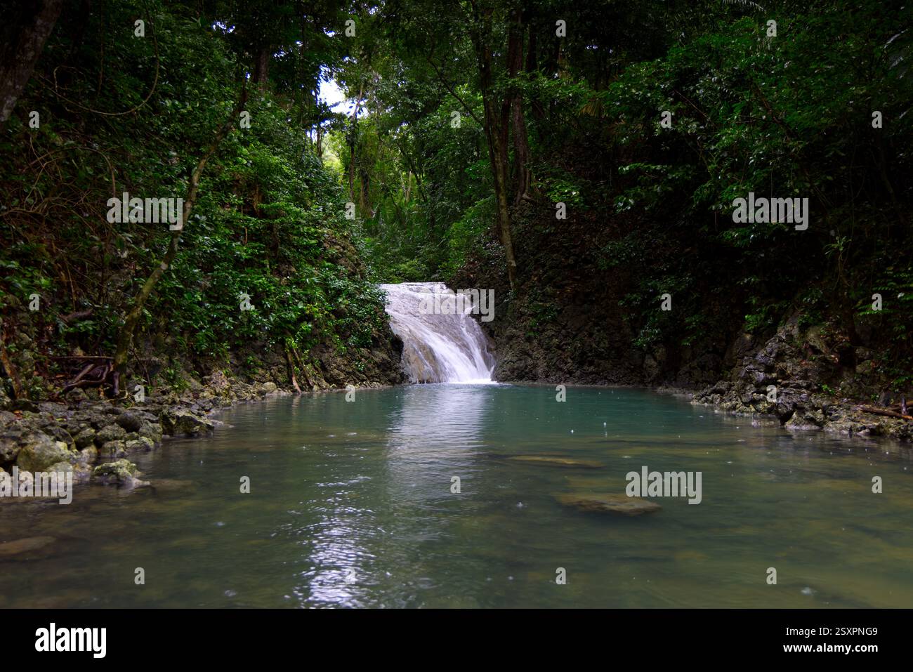 The Seven Altars Waterfall Pools, Livingston, Guatemala Stock Photo - Alamy