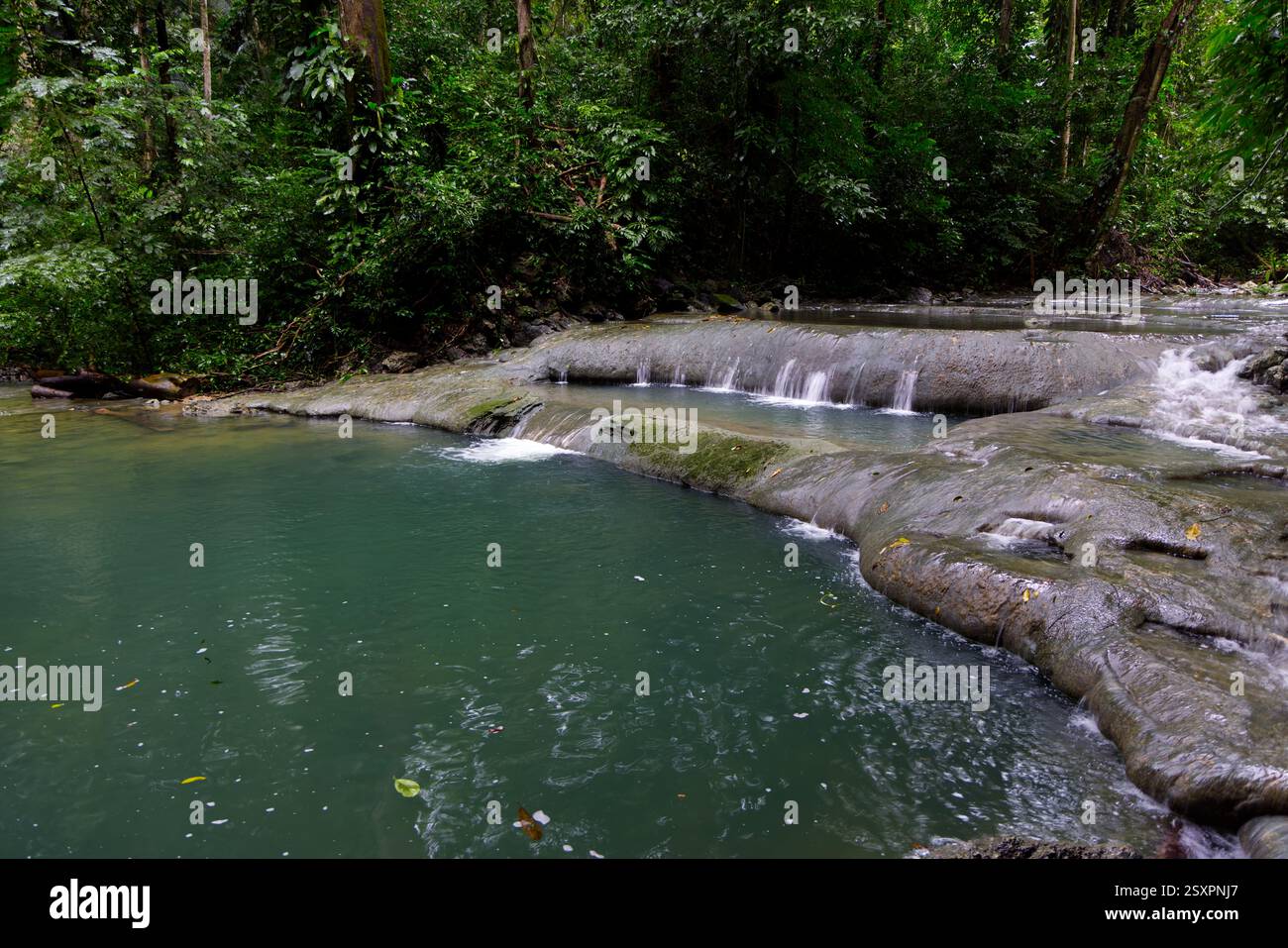 The Seven Altars Waterfall Pools, Livingston, Guatemala Stock Photo - Alamy