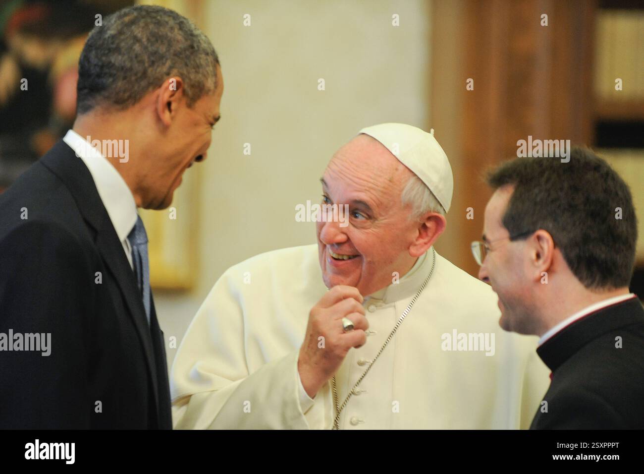 Vatican City - Pope Francis meets the president of United States of ...