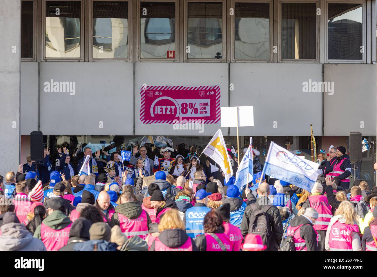 Streik Bonn Morgen