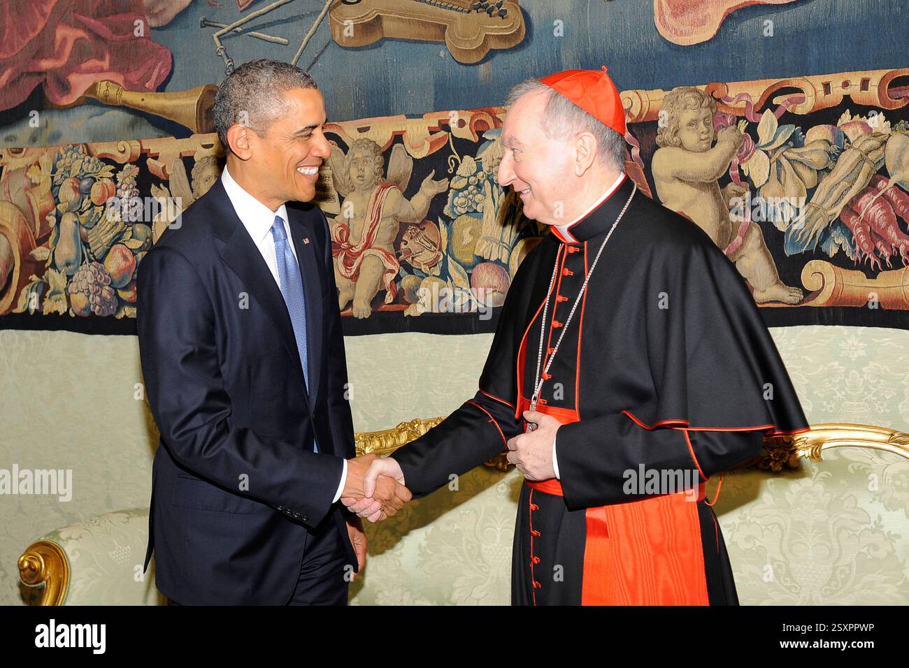Vatican City - Pope Francis meets the president of United States of ...