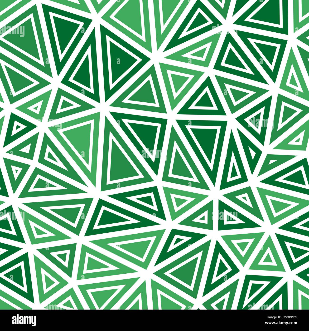 Vector science background. Medium triangles size. Solid shapes in ...