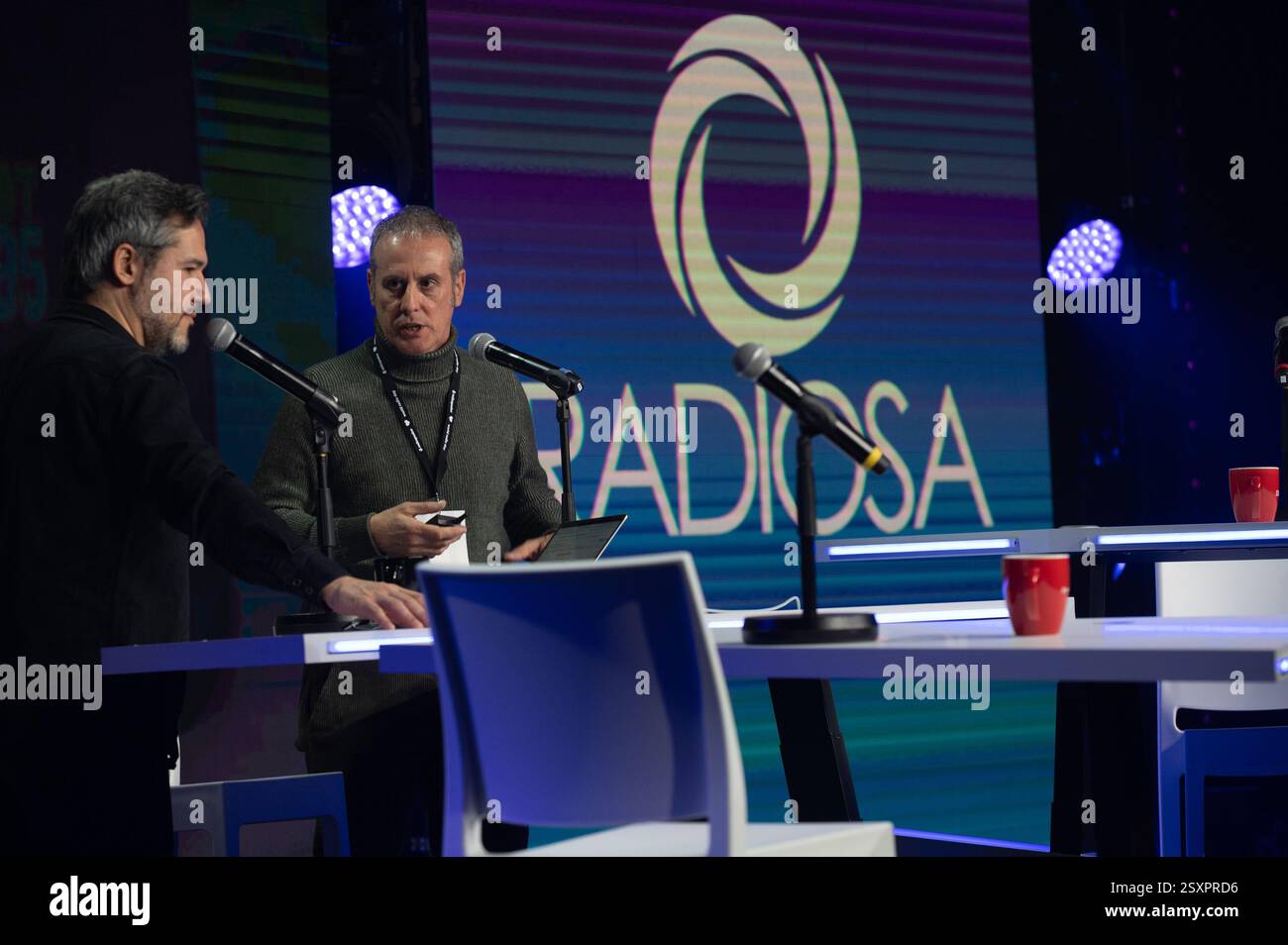 Milano, Italy. 20th Feb, 2025. Massimo Panarelli participates in World ...