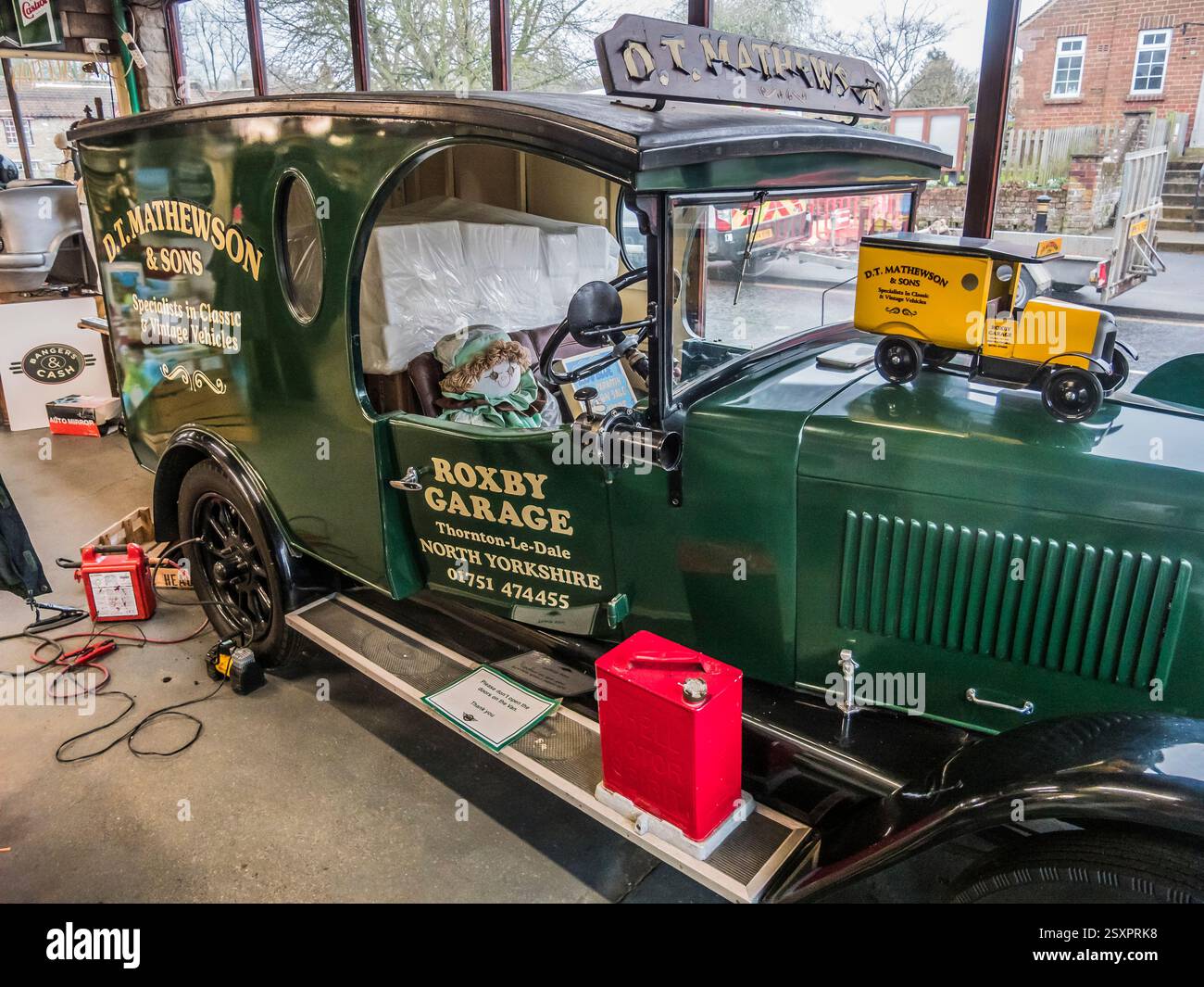 The image is of the interior of Mathewson's Auction showroom made famous by the TV series ...