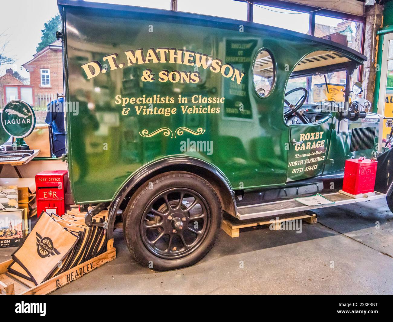 The image is of the interior of Mathewson's Auction showroom made ...
