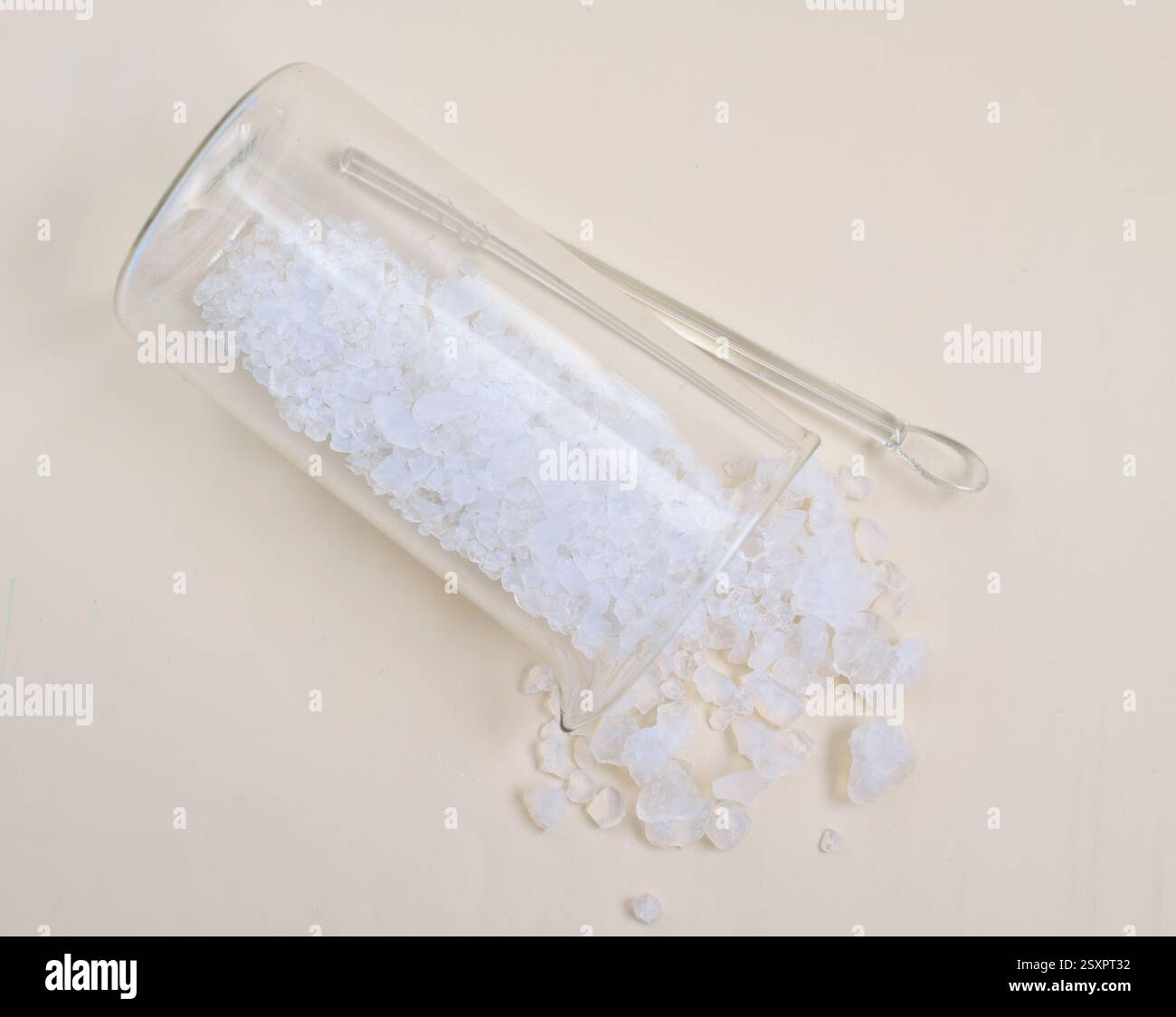 Silica gel is an amorphous and porous form of silicon dioxide Stock ...