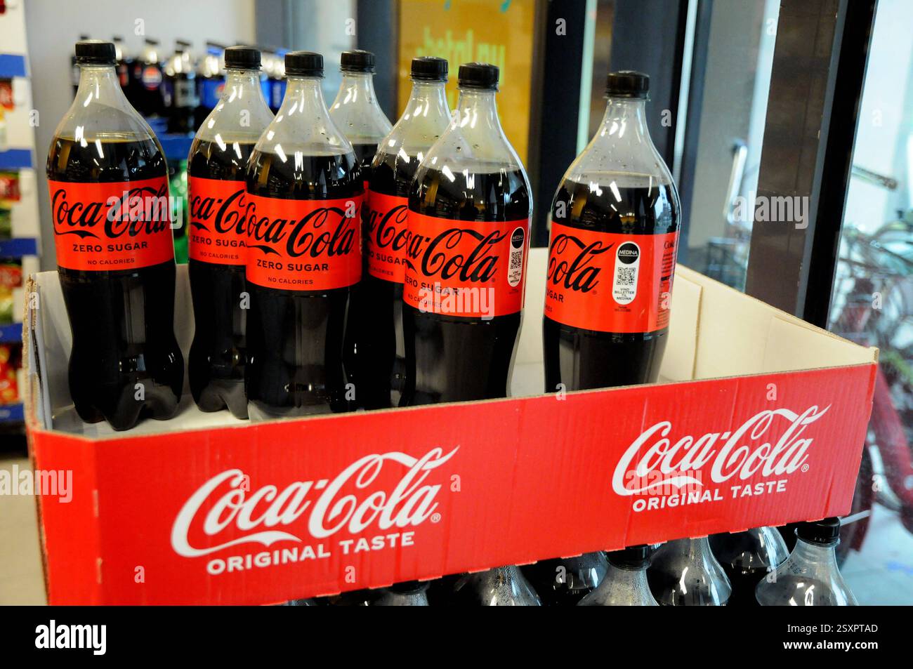 Copenhagen/ DenmarK/25 FEBRUARY 2025/ Coca cola in copenhagen. Photo ...