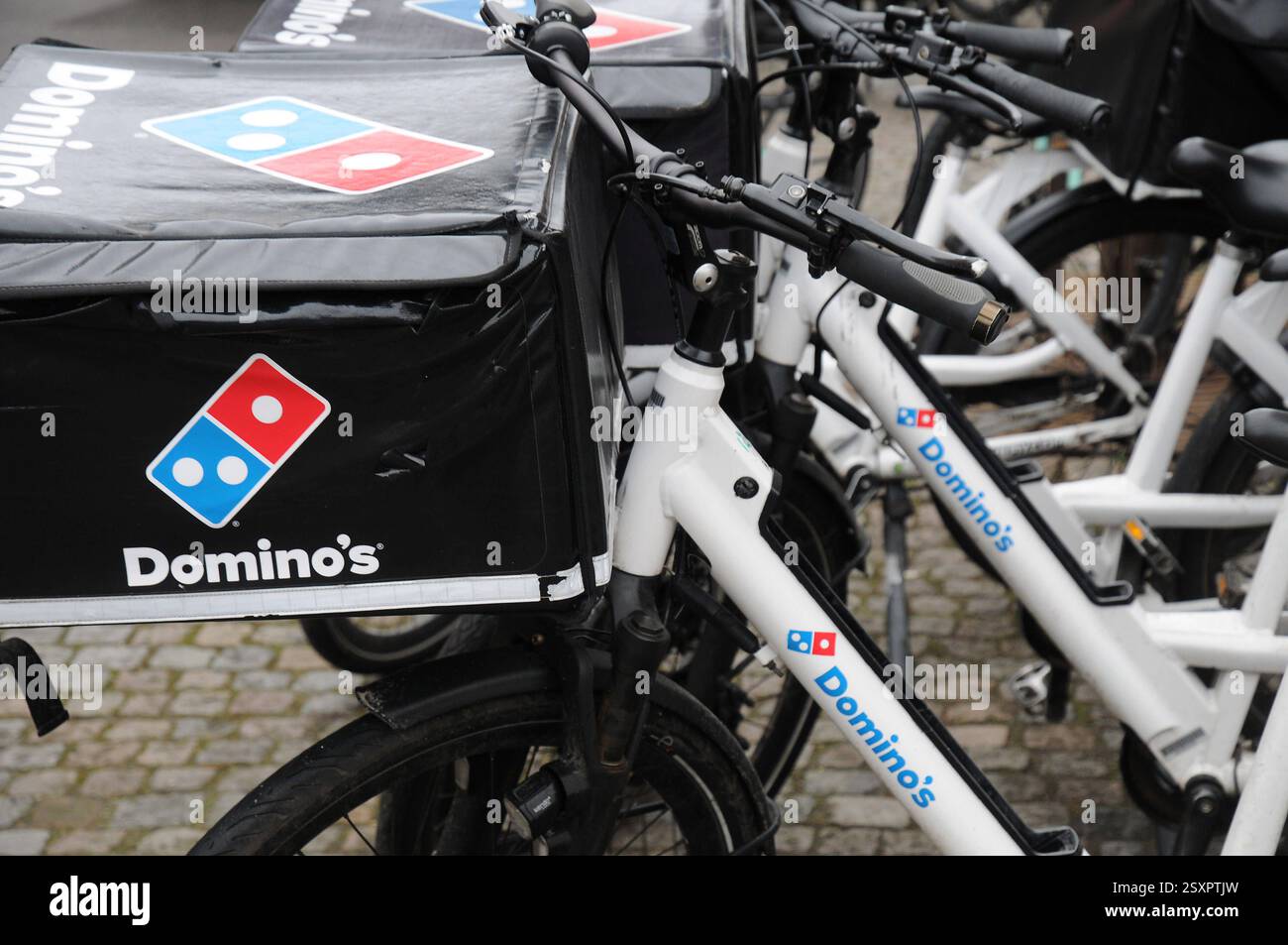 Copenhagen/ DenmarK/25 FEBRUARY 2025/.Domino s fast food chain in ...