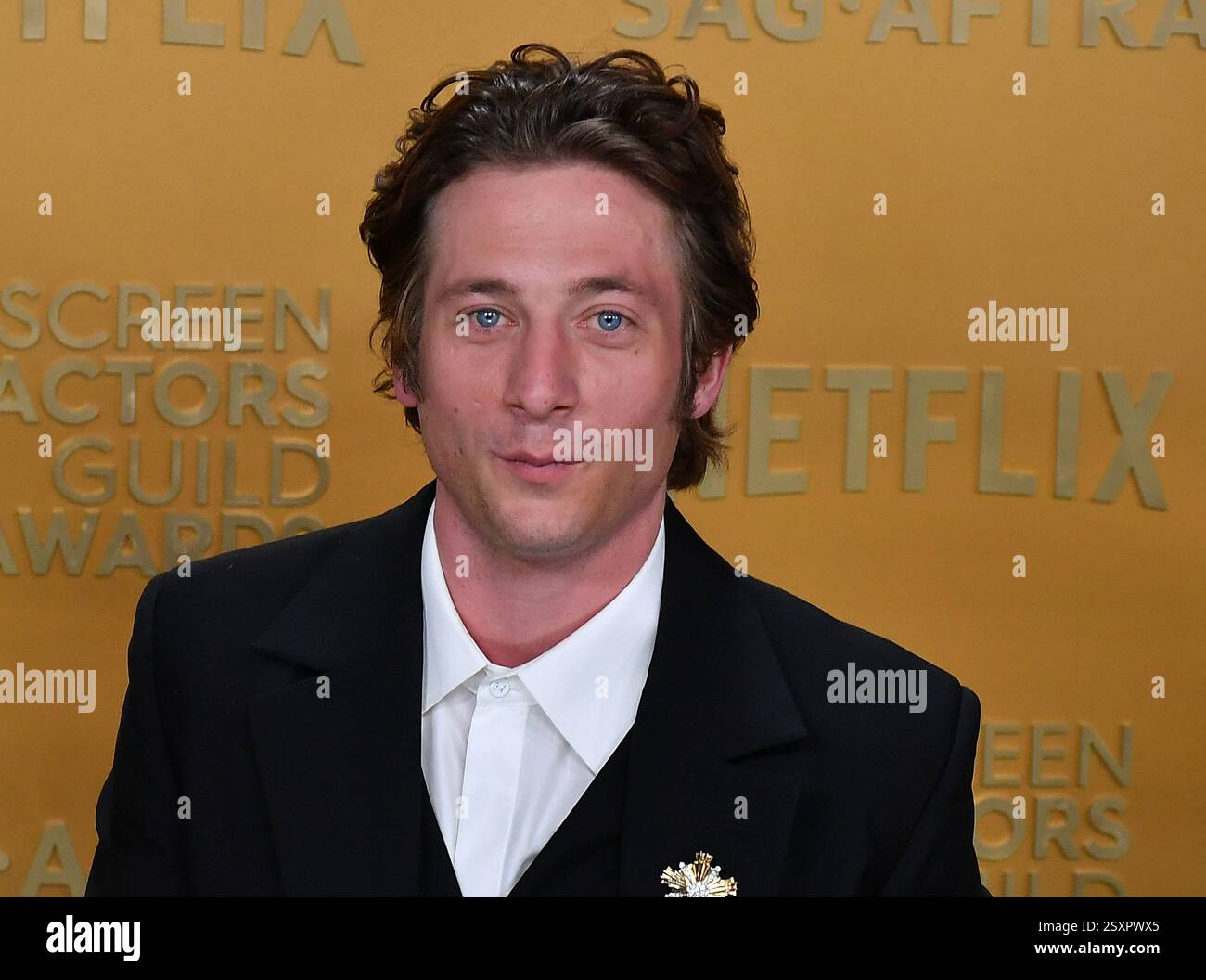 Jeremy Allen White attends the 31st Annual Screen Actors Guild Awards ...