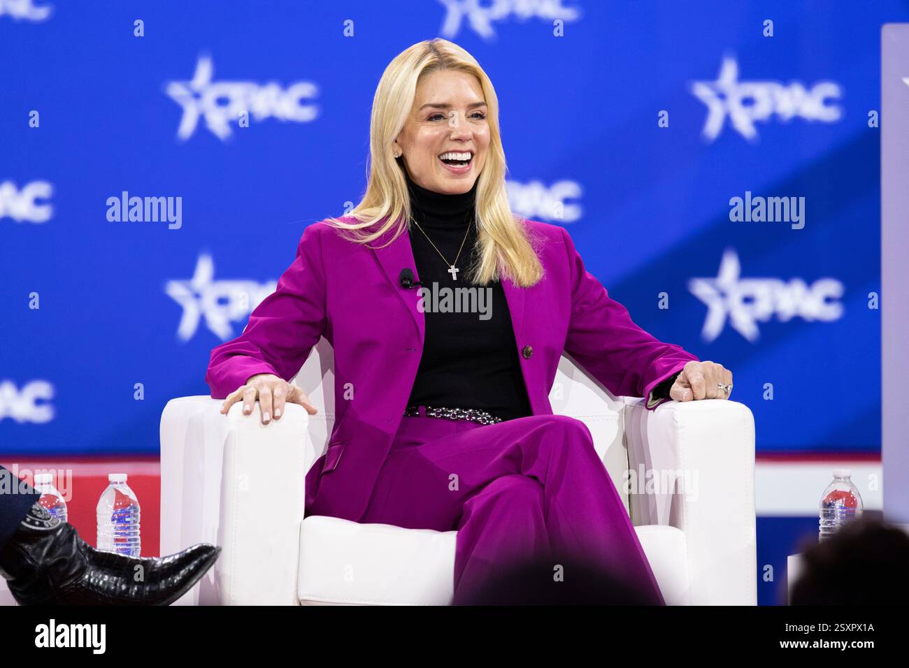 NATIONAL HARBOR, MD, USA — February 20 2025: U.S. Attorney General Pam ...