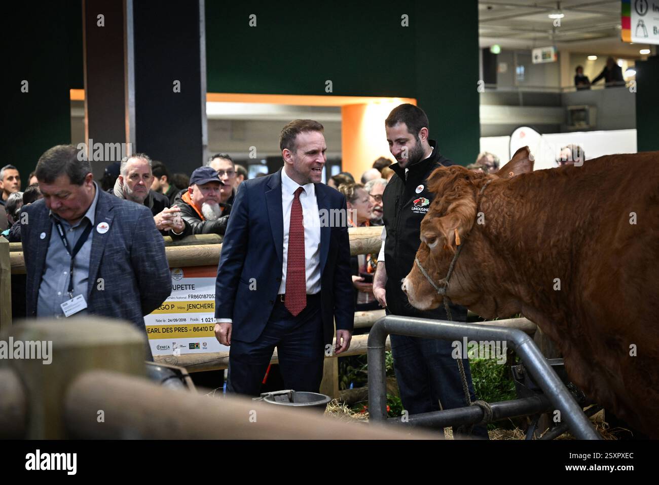 Paris, France. 25th Feb, 2025. Marc Ferracci, French Minister for ...