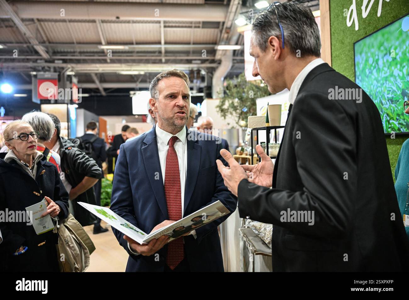 Paris, France. 25th Feb, 2025. Marc Ferracci, French Minister for ...